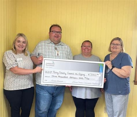 Perry County Community Foundation Day Proclaimed By Tell City Mayor Chris Cail Marks 30 Years