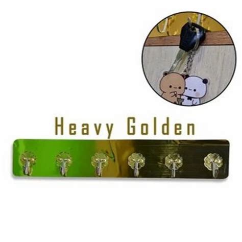 Golden Adhesive Hook At ₹ 65piece Door Hooks In Badlapur Id 2848963101097