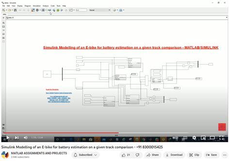 Simulink Modelling Of An E Bike For Battery Estimation On A Given Track Comparison
