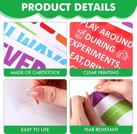 Science Lab Safety Rules Posters Educational Philippines Ubuy