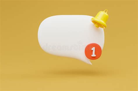 Floating Chat Symbol For Smartphone Application Ui On Orange Background