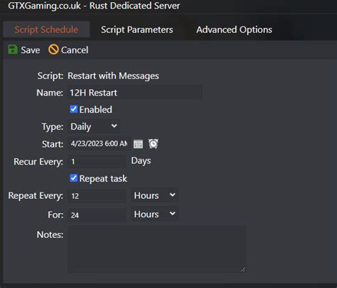 How To Restart Your Server Automatically With Warning Messages