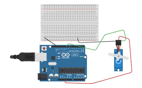 Circuit Design Arduinoservo Motor Tinkercad