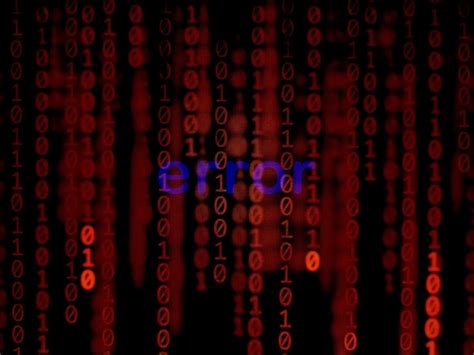 Premium Photo Red Binary Code With Screen Pixel Effect