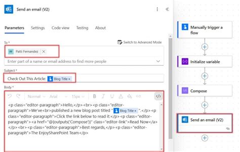 How To Create Hyperlink Dynamic Content In Power Automate Enjoy