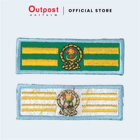 Outpost Tanda Pangkat Pengakapscout Muda Outpost Uniform