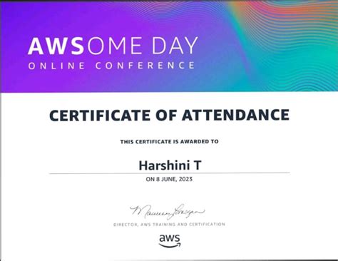 harshini tamilventhan on linkedin aws awsome awscertification