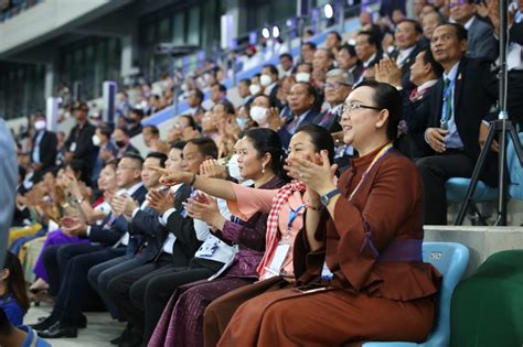 សម្ដេចតេជោ ហ៊ុន សែន អញ្ជើញបើកការប្រកួតកីឡាជាតិលើកទី៣ និងកីឡាជនពិការលើកទី១ Pru I អង្គភាព