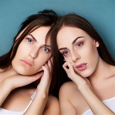 Professional Photo Of Two Beautiful Young Woman Age 20 Russian，orgasm