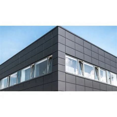 Viva Grey Acp Cladding Sheet Thickness 4 Mm At ₹ 260 Square Feet In