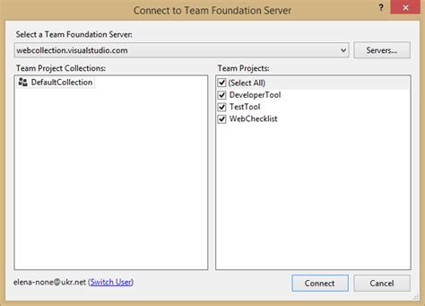 Importing Users From TFS