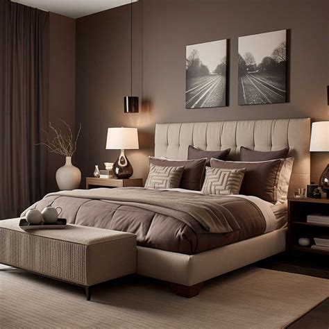 How To Decorate A Dark Brown Bedroom