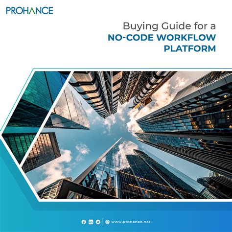 Buy The Right No Code Workflow Platform Prohance Posted On The Topic Linkedin