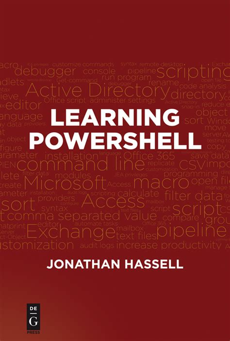 Cover Learning Powershell Book