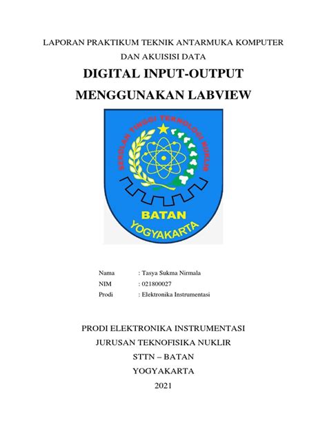 Digital Input Output Menggunakan Labview Pdf