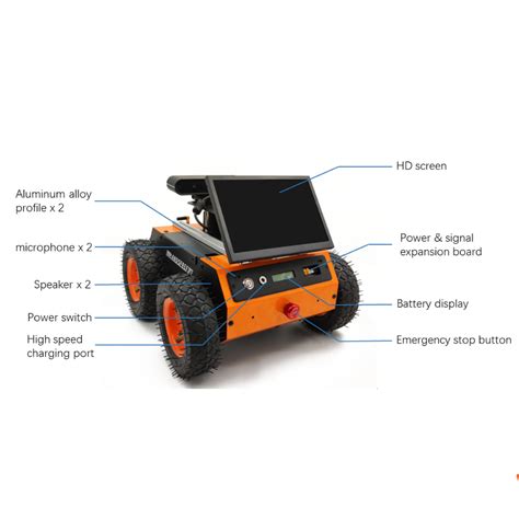 Intelligent Mobile Scientific Robots Platform Open Sdk Tracked Tank