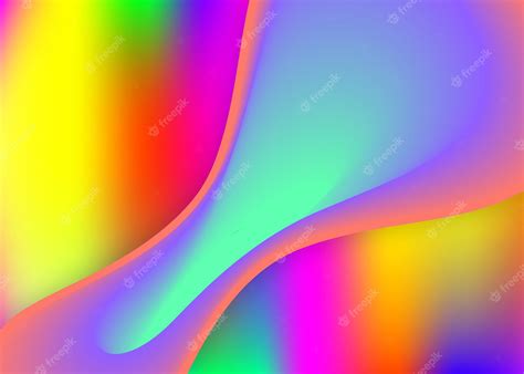 Premium Vector Liquid Fluid Background With Dynamic Elements And Shapes