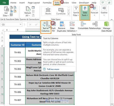 How To Split Data Into Multiple Columns In Excel 5 Methods Exceldemy