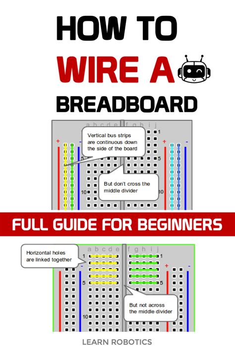 How To Wire A Breadboard Learn Robotics Arduino Projects Learn