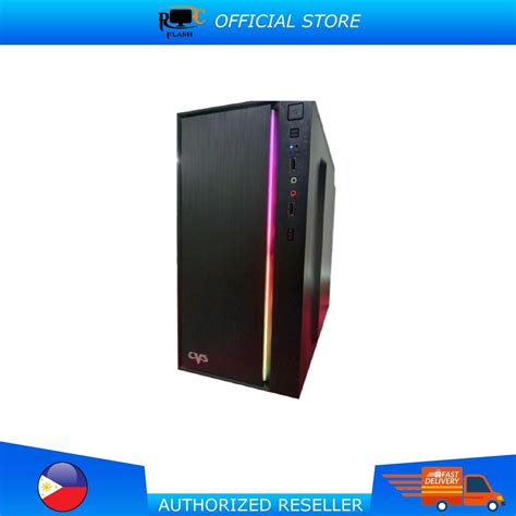 CVS RGB PC CASE WITH W PSU JUMBO MM FAN ACRYLIC SIDE PANEL M ATX Shopee Philippines