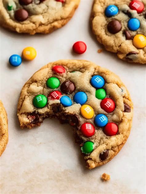 Irresistible Mini Mandm Cookies Easy No Mixer Delight