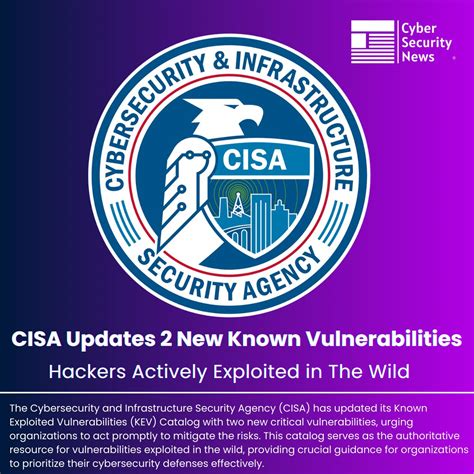 cyber security news ® on linkedin cisa adds 2 new known