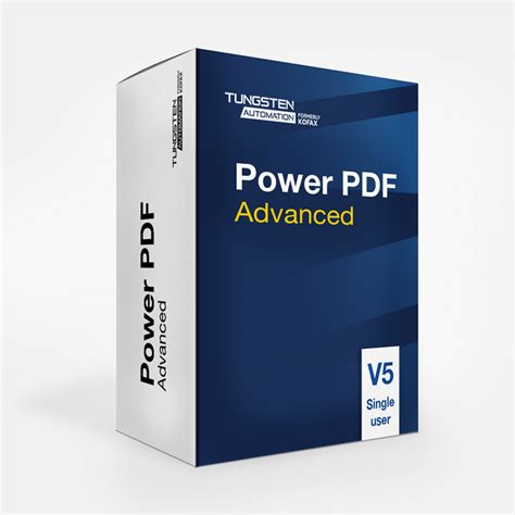 Tungsten Automation Power Pdf V5 Advanced Speak It Solutions Speak