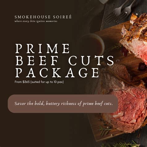 Prime Beef Cuts Package Smokehouse Soiree