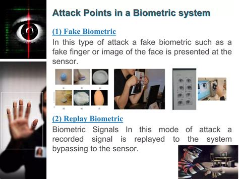 Biometric System ‎concepts And Attacks Pptx Computing Technology
