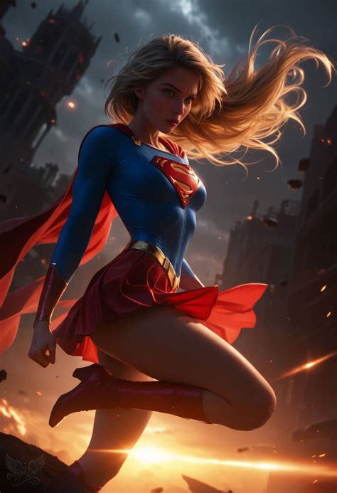 Supergirl By Alluring Artwork On Deviantart Supergirl By Alluring Artwork On Deviantart