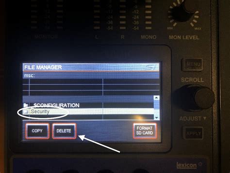 Si Reset Security Info