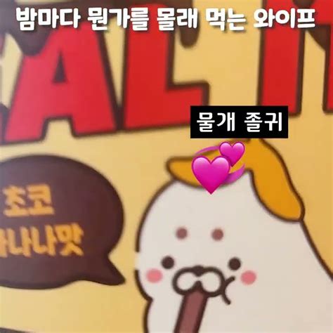 밤마다 혼자 맛있는거 먹다가 걸린 와이프 Youtube