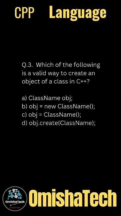 C Object And Class Shorts Viral Omishatech Object Class C