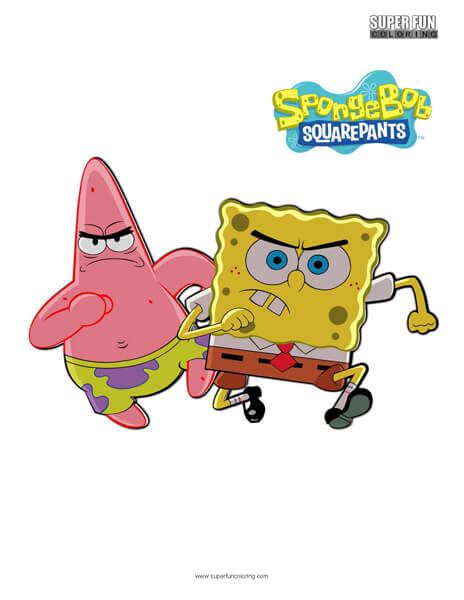 Lego Spongebob Coloring Pages