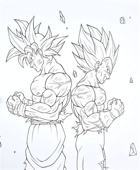 Pin De Felixpries Em Malen Goku Desenho Dragon Ball Z