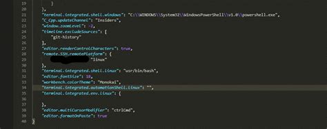 VS Code Terminal Intergrated Shell Linux Terminal Launch Failure Issue Microsoft