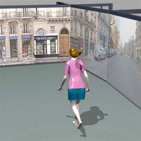 Distorted Stereoscopic View Through The Hmd See Online Version For