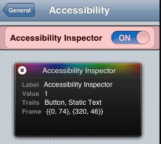 VoiceOver Accessibility