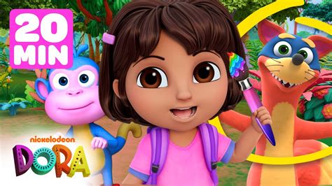 Play Interactive Games W Dora And Boots 😊 20 Minute Compilation Dora