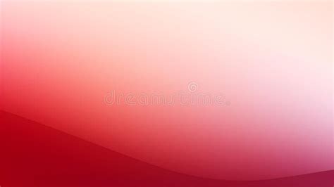 Gradient Background With Soft Shapes Fading From Ruby To White Elegant Presentation Template