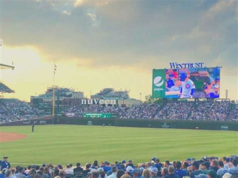 Chicago Chicago Cubs Baseball Game Ticket At Wrigley Field