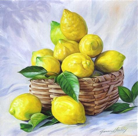 nature morte de fruits peinture à l'huile sur toile | composition ...