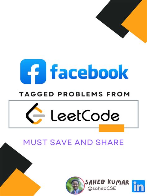 Facebook Tagged Leetcode Problems Pdf String Computer Science