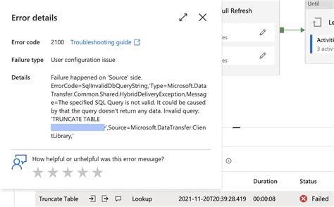 azure data factory how to truncate a table geeks hangout
