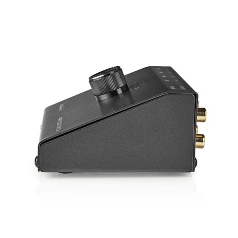 Analogue Audio Switch 4 Port S Connection Input 1x 3 5 Mm 3x 2x RCA Female