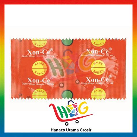 Jual Xonce Xon Ce Vitamin C 500 Mg Indonesiashopee Indonesia