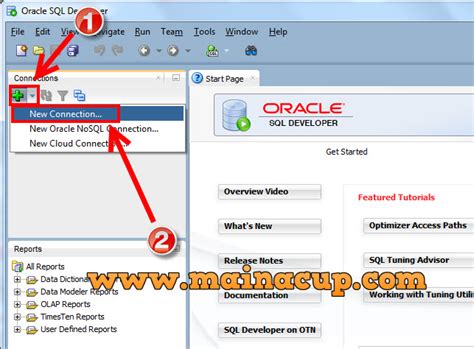 การใช้งาน Sql Developer ติดต่อกับ Oracle 11g Expressรับเขียนโปรแกรม Php