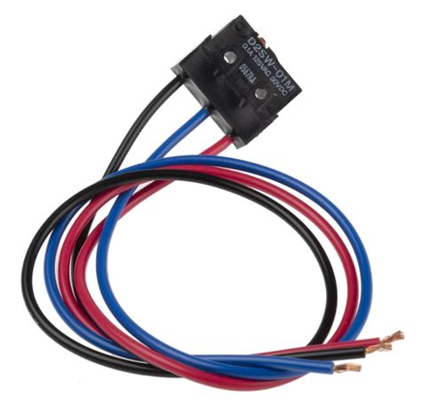 D2sw 01m Omron Omron Pin Plunger Micro Switch Pre Wired Terminal