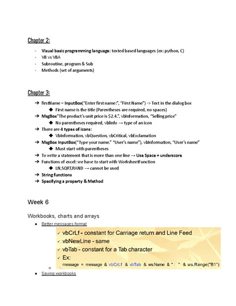 Cp212 Lecture Notes Chapter 2 Visual Basic Programming Language