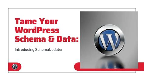 tame your wordpress schema and data introducing schemaupdater